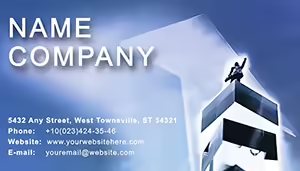Business recovery Business Card Template