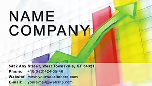 Professional Planning of Working Time Business Card Template | Download