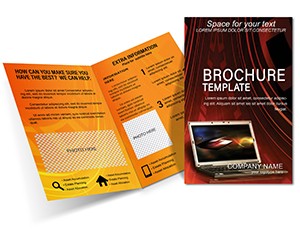 Professional Computer Brochure Template - Download, Design, Print