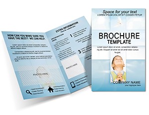 Belief Prayer Brochure Template