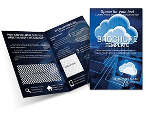 Cloud System Brochure template