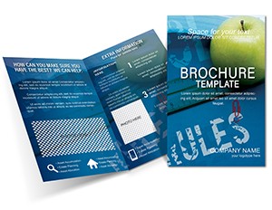 Premium School Board Apple Brochure Template - Download and Print
