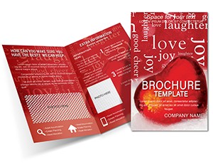 Captivating Poems About Love Brochure Template | Download