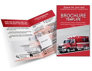 Hospital Emergency Brochures templates