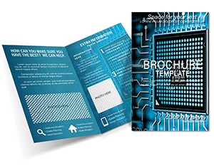 Professional Computer Brochure Template - Download, Design, Print