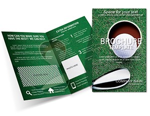 Game field Baseball Brochures templates