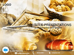 Full Table Bread Cooking Keynote Theme