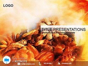 Full Table Bread Cooking Keynote Theme