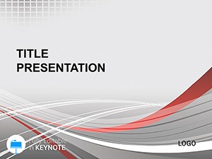 Abstract Backdrop Keynote Template