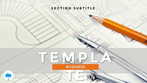 Architectural Plans Keynote Template for Design Pros