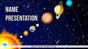 Solar System Planets Keynote Template