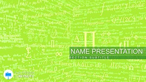 Mathematical Sciences Keynote Template for Education Presentation