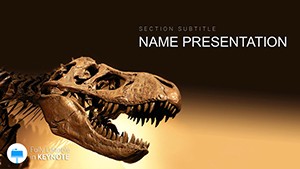 Dinosaur Excavations Keynote Template for Presentation