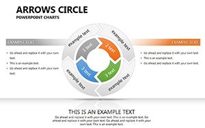 Arrows Concept Free PowerPoint Charts Template - Download PPTX