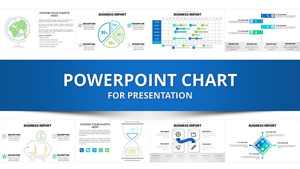 Business PowerPoint Charts for Presentation Template