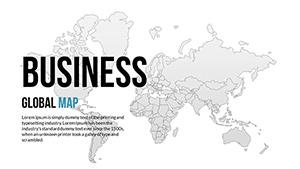 Modern World PowerPoint Maps Template