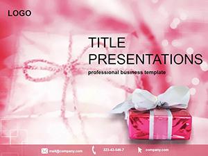 Free Christmas Gifts PowerPoint Template: Download