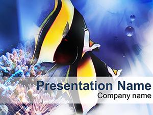 Shark Themed PowerPoint Template