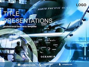 Airport Terminal PowerPoint Template