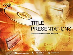 Email Server PowerPoint template
