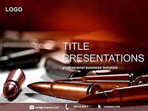 Master Your Skills with Our Weapons Training PowerPoint Template