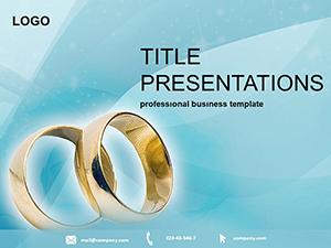 Engagement Rings presentation PowerPoint templates