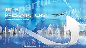 Flights PowerPoint template