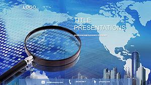 Abstract Light Ray PowerPoint Template: Presentation