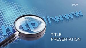 Abstract Light Ray PowerPoint Template: Presentation