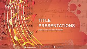 Piano Notes and Keys PowerPoint templates
