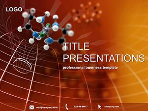 Molecular Structure Insights PowerPoint Template