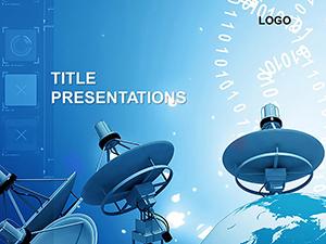 Space and Satellite PowerPoint templates