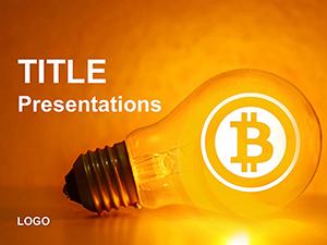 Bitcoin Miners Make Money PowerPoint Template