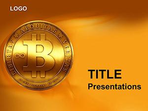Bitcoin and cryptographic PowerPoint Templates