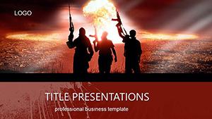 Sniper Rifle PowerPoint template