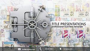 Bank notes of money PowerPoint templates