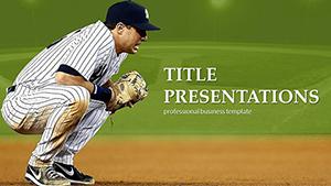Baseball Games PowerPoint Template - Sport Presentation