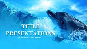 Shark Themed PowerPoint Template