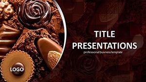 Chocolate truffles PowerPoint templates