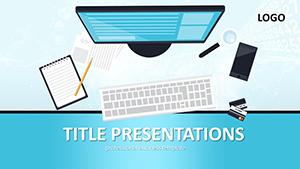Computer and Information Technology PowerPoint Template
