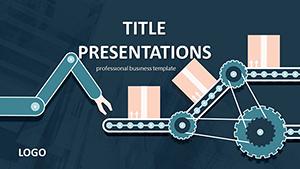 Robotic Automation System PowerPoint templates