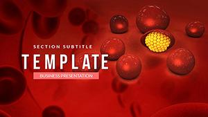 Blood Analysis PowerPoint template presentation