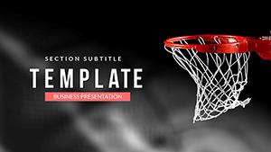 Basketball Games Sports PowerPoint templates