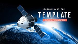NASA Astronaut PowerPoint Template | Editable PPT for Space Presentations