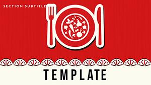 Cookbook Recipes PowerPoint template