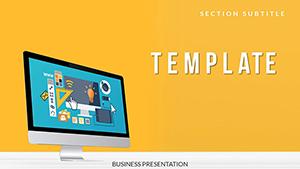 Web design - Website Builder PowerPoint Template