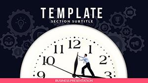 Show Business Hours PowerPoint template