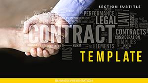 Contract PowerPoint Template Presentation
