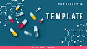 Medicines and tablets PowerPoint Template