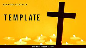 Gospel: Salvation Through Christ PowerPoint presentation template